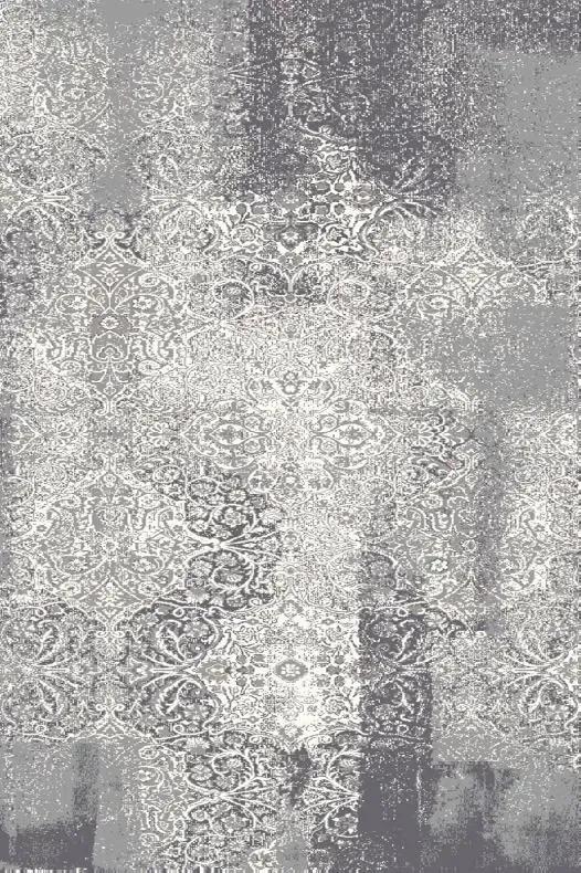 Kusový koberec Buds popiel 80 x 150 cm