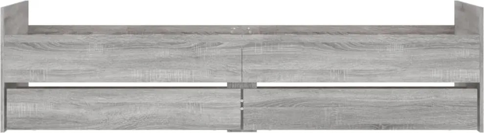 Rám postele se zásuvkami šedý sonoma 75 x 190 cm Small Single 3207390