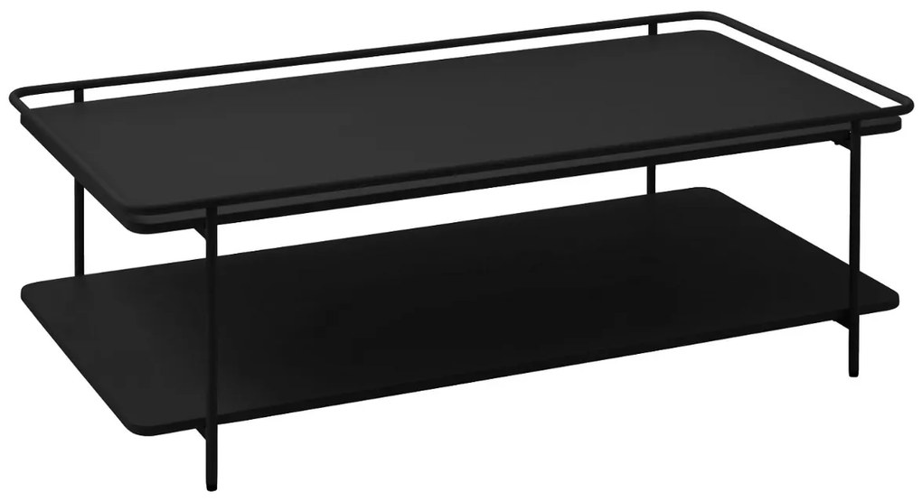Designový konferenční stolek Harinder 110 cm černý