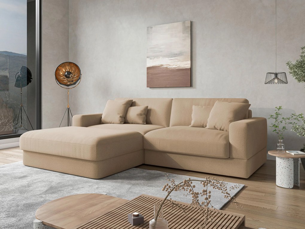 XXXLutz ROHOVÁ SEDAČKA, textil, pískové barvy Sit & More - Sedací soupravy - 000144027406