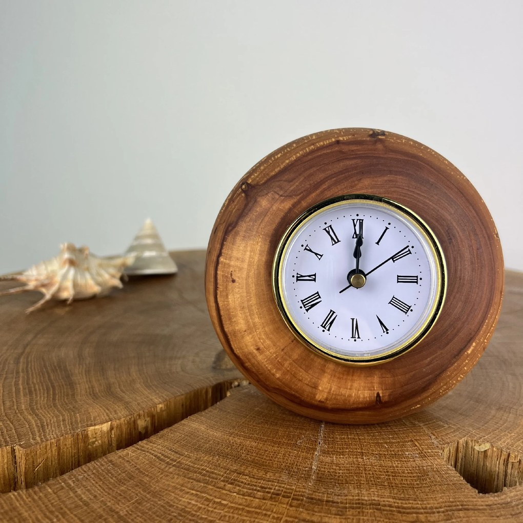 Woodlaf Dřevěné stolní hodiny Zale