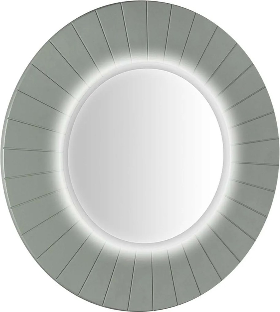 Sapho Lumiro - Zrcadlo s LED osvětlením, průměr 90 cm, verde LR950-4444S