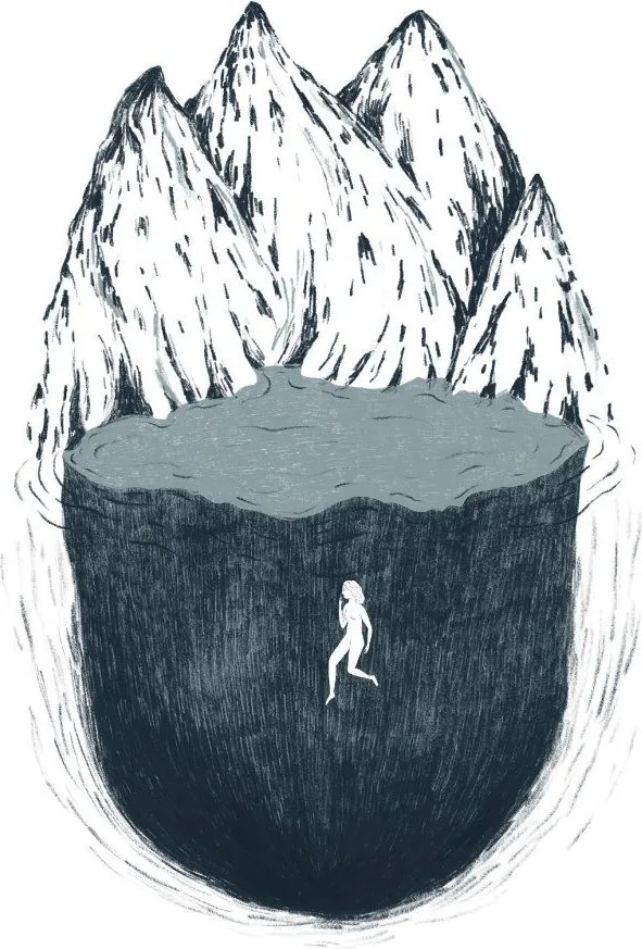 Dorota Šebková | Slyšet ticho Rám: Bílý, Velikost: 30 x 20 cm