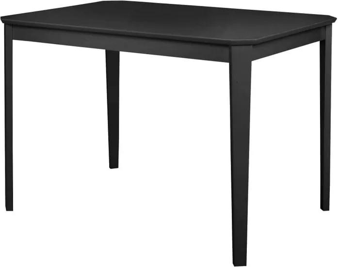 Černý jídelní stůl Støraa Trento, 76 x 110 cm
