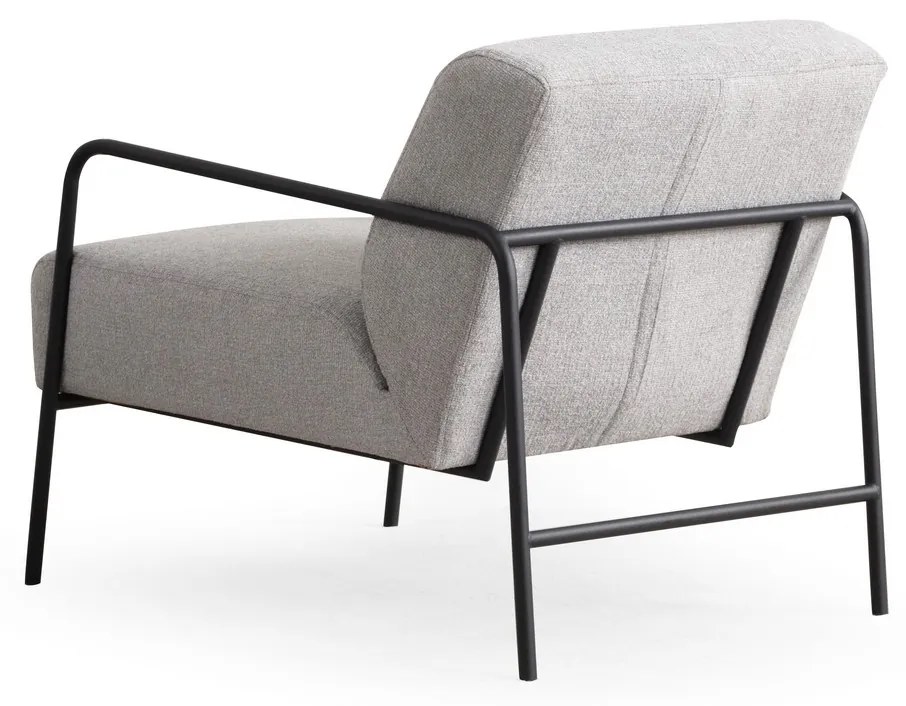 Atelier del Sofa Křeslo Eti Bergere - Grey, Šedá