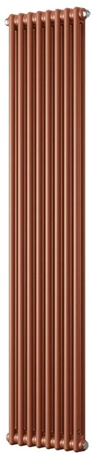 Instalprojekt Koupelnový radiátor TUBUS 2 barva dle vzorníku Barva radiátoru - Skupina barev [1], Rozměr radiátoru - 349 × 1800 mm, výkon 927 W, Typ připojení - Středové 50 mm RADTUB218007.S