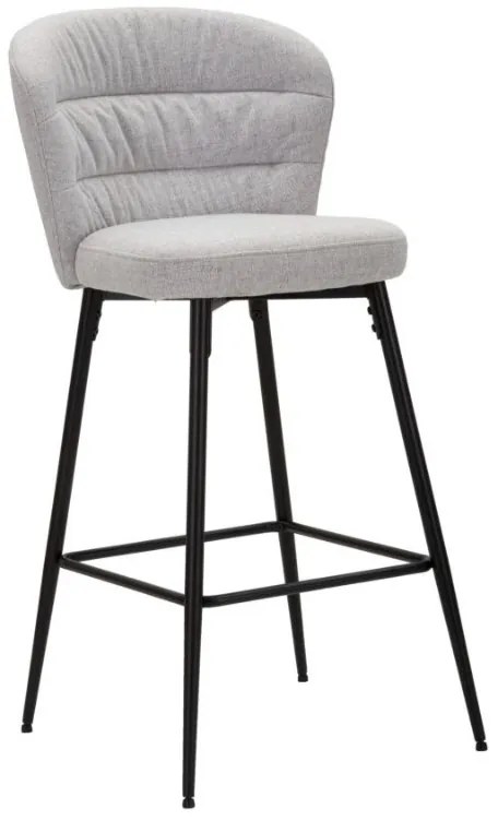 Designová barová židle Bardolph šedá
