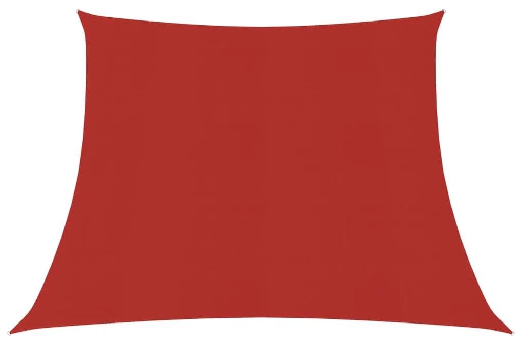Stínící plachta 160 g/m² červená 3/4 x 3 m HDPE - Default Title