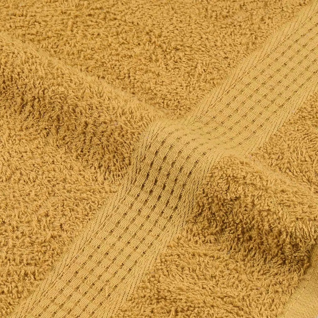Ručníky FROGN 4 ks zlaté 50x100 cm 360 g/m² 136807
