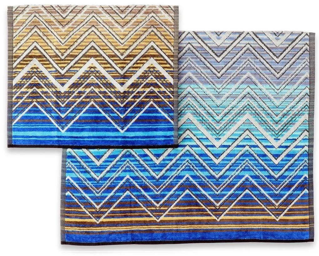 TOLOMEO ručník 60 x 100 cm tyrkysová multicolor