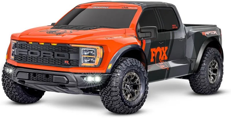 Traxxas ford raptor r 4x4 1:8 ultimate rtr fox 2