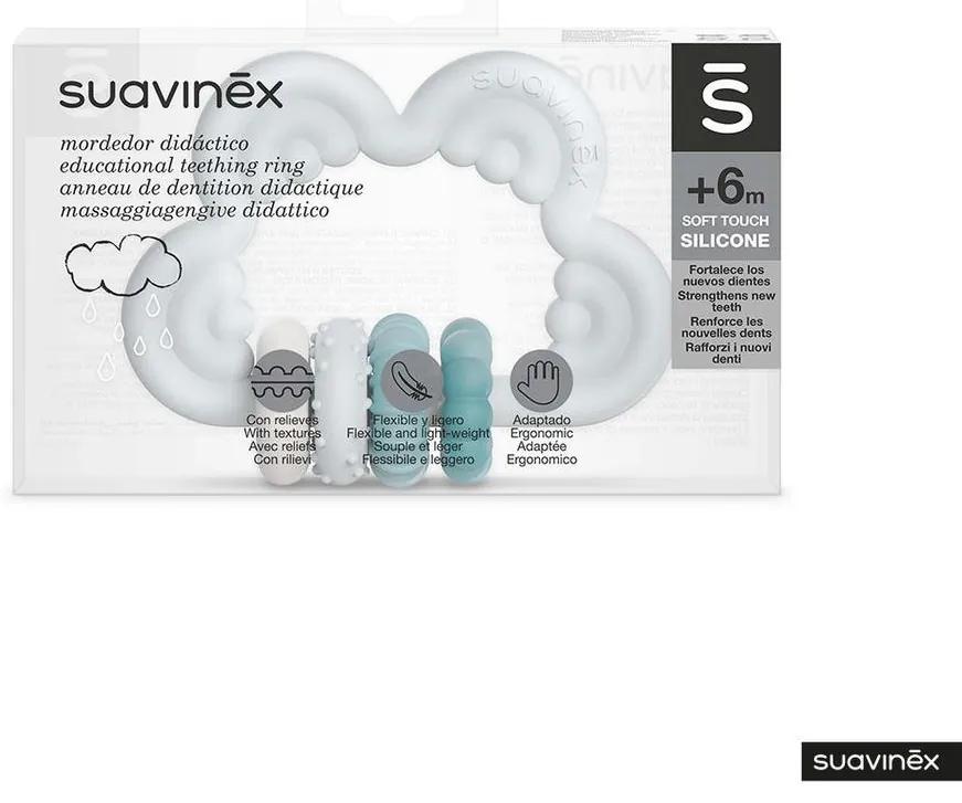 Suavinex Kousátko silikonové STEP 3 6 m+ Barevné