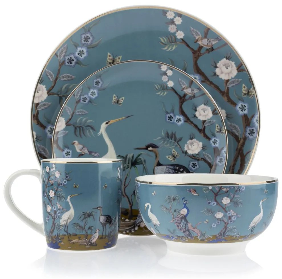 Porcelánový talíř Ashley 3, (fi) 26 cm, vícebarevný