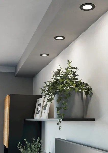 Eglo 901425-SADA 3xLED RGBW St.ko.pod.sv. FUEVA-Z LED/2,8W/230V 8,8cm IP44 černá