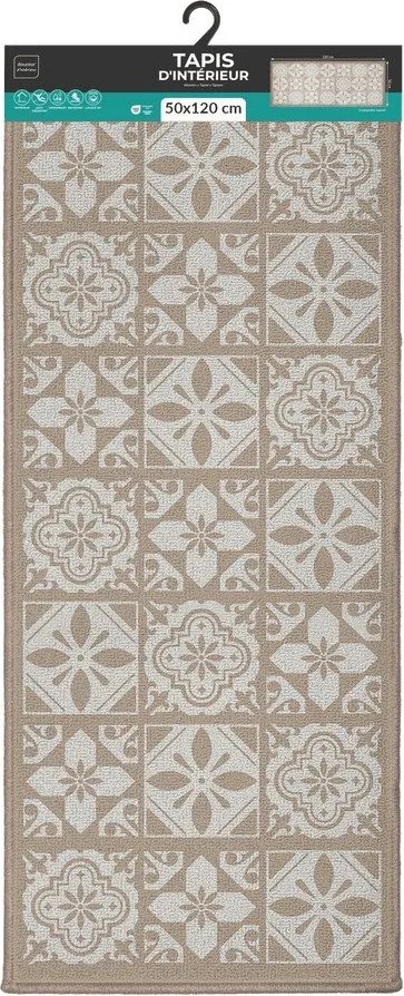 Béžový pratelný běhoun 50x120 cm Constantine – douceur d'intérieur