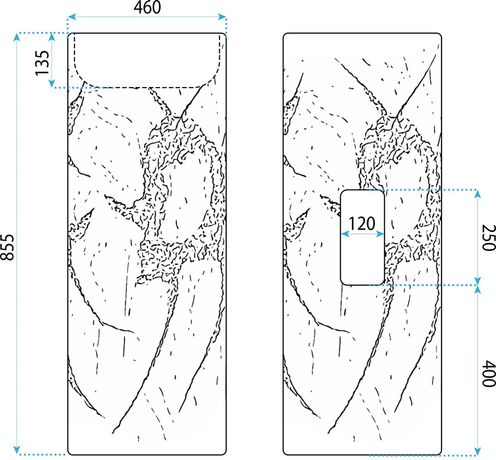 Rea, Volně stojící umyvadlo REA Revello, REA-U0613