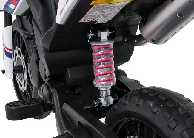 Elektrická motorka Aprilia RX bílá