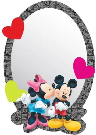 AG Design ZRCADLO DISNEY MICKEY A MINNIE, 15 x 21,5 cm , M 2108