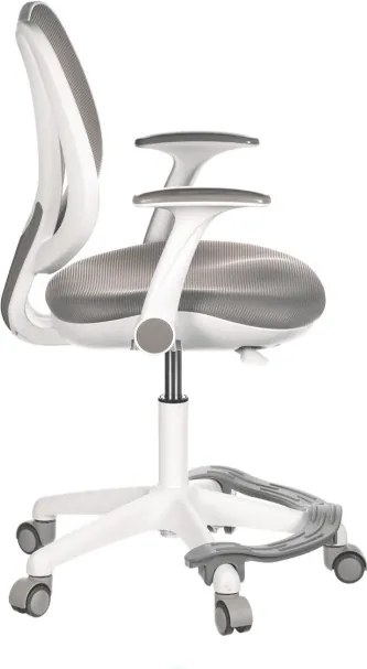 Dětská otočná židle šedá KA-C806 GREY