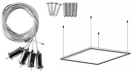 LED Panel 2v1 LED/40W/230V 6000K 60x60 cm