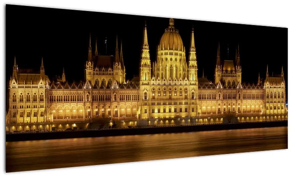 Budova parlamentu - Budapešť (100x40cm)