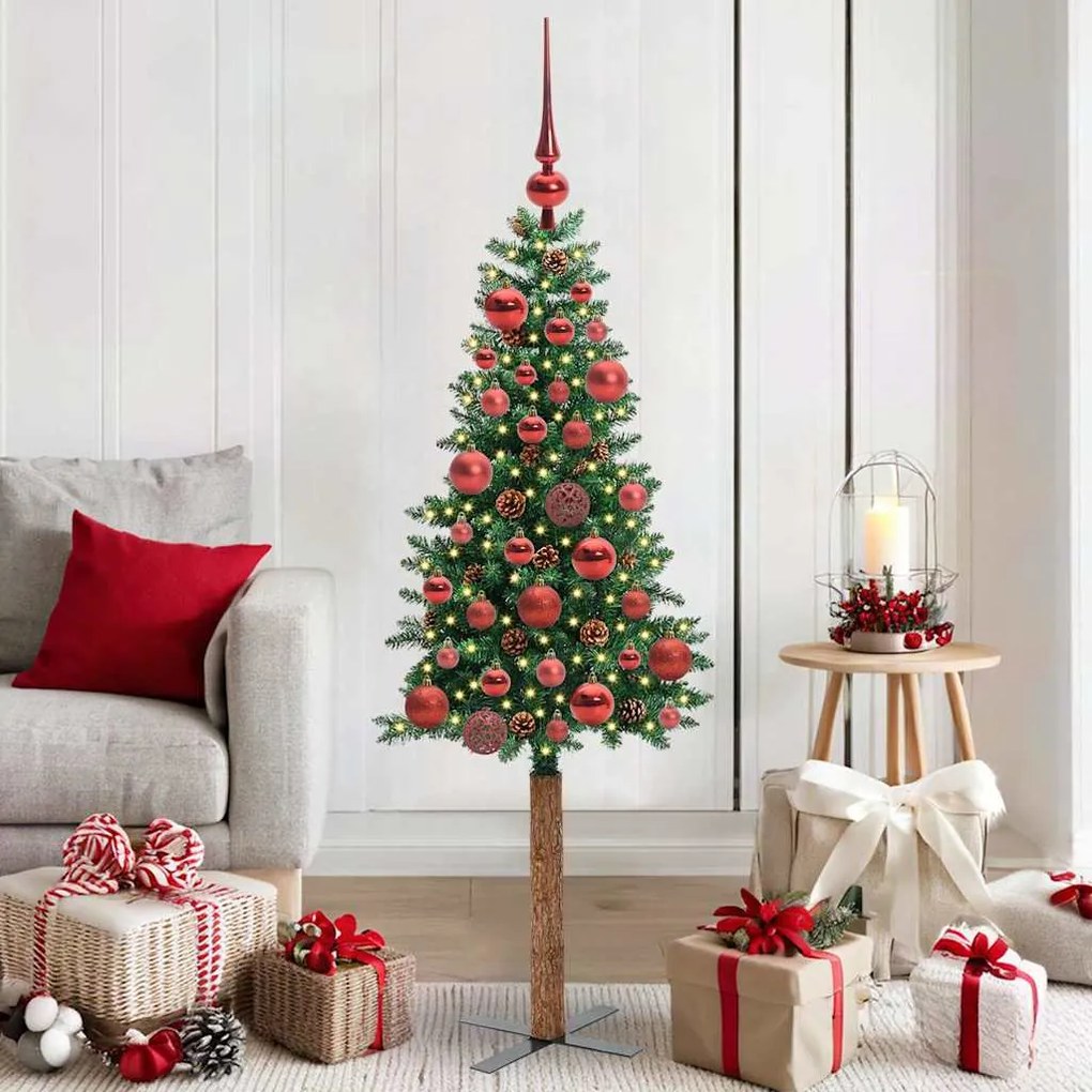 Úzký vánoční stromeček Zelená 150 cm 3394851