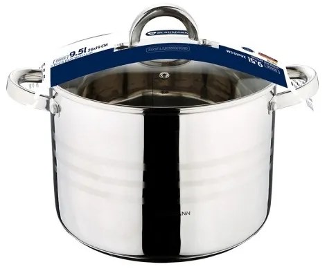 BLAUMANN Hrnec s poklicí nerez 9,5 l Gourmet Line BL-1011