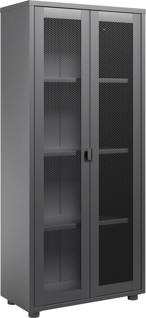 XXXLutz MIDI SKŘÍŇKA, černá, 60/135/30 cm Hom`in - Koupelnové série - 001279040704