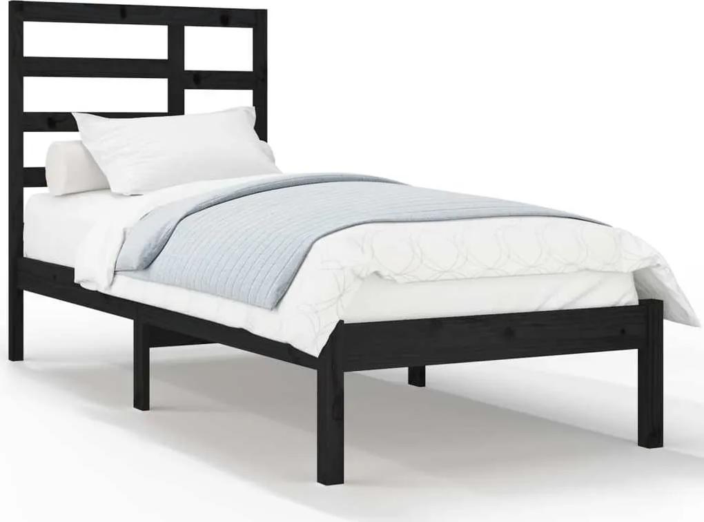 vidaXL Rám postele masivní dřevo 75 x 190 cm Small Single [3105759] Barva: Přírodní