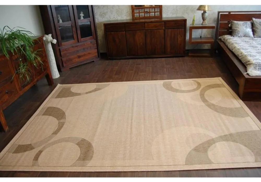 Kusový koberec Pogo hnědobéžový 240x330cm
