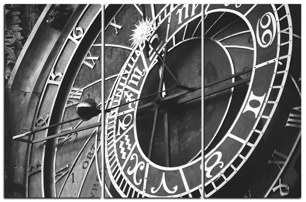Obraz na plátně - Pražský orloj 1113QB (105x70 cm)