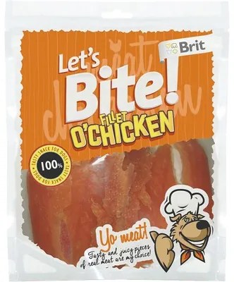 Pamlsky pro psy Brit Let´s Bite Fillet o'Chicken 80 g