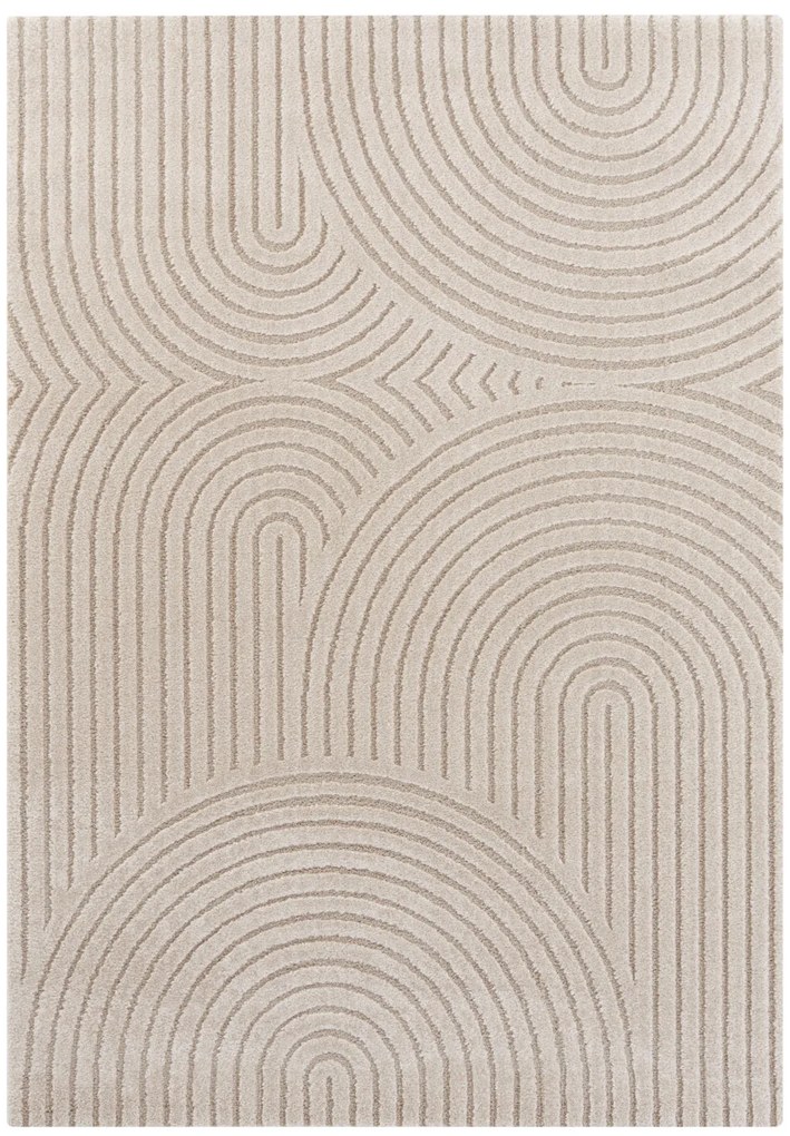 ELLE Decoration, Kusový koberec New York 105084 Cream, beige, 120x170, béžová, ložnice