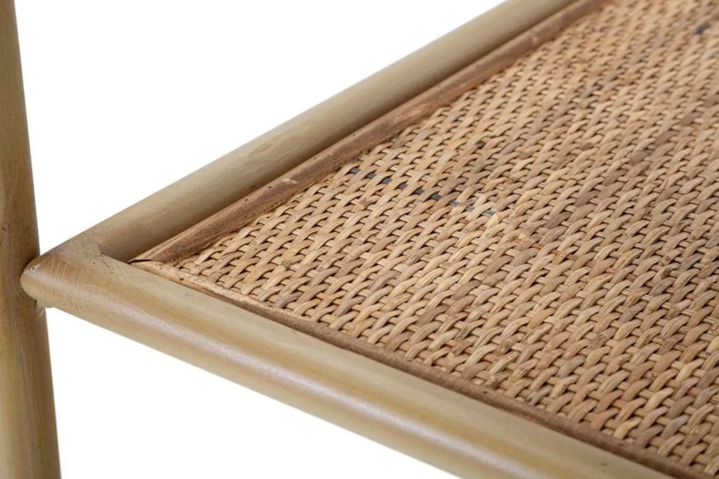 Designová knihovna Gennipha 80 cm hnědá
