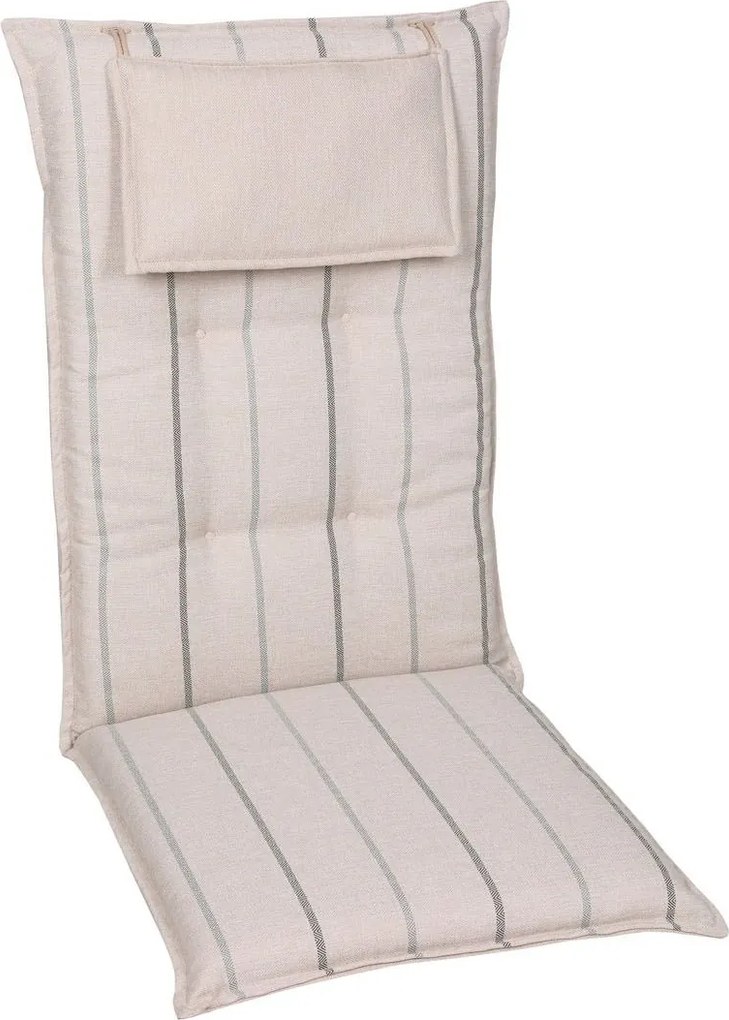 Go-De Textil Go-De Zahradní poduška, oboustranná. (vysoká opěrka, 2 kusy, béžová)