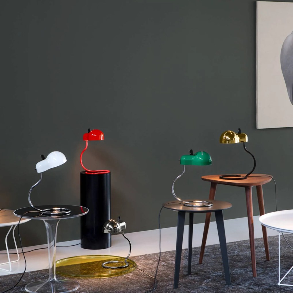 Stilnovo Minitopo LED stolní lampa, zlatá