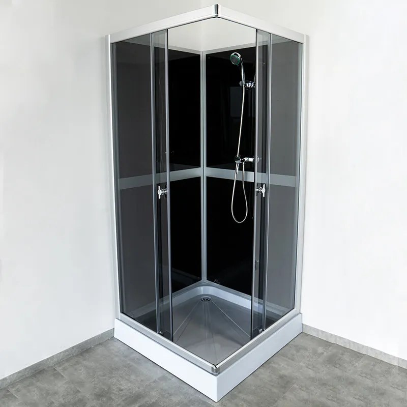 BPS-koupelny Sprchový box WSH309A GREY 80x80