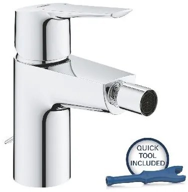 Grohe QuickFix Start - Bidetová baterie s řetízkem, chrom 32281002