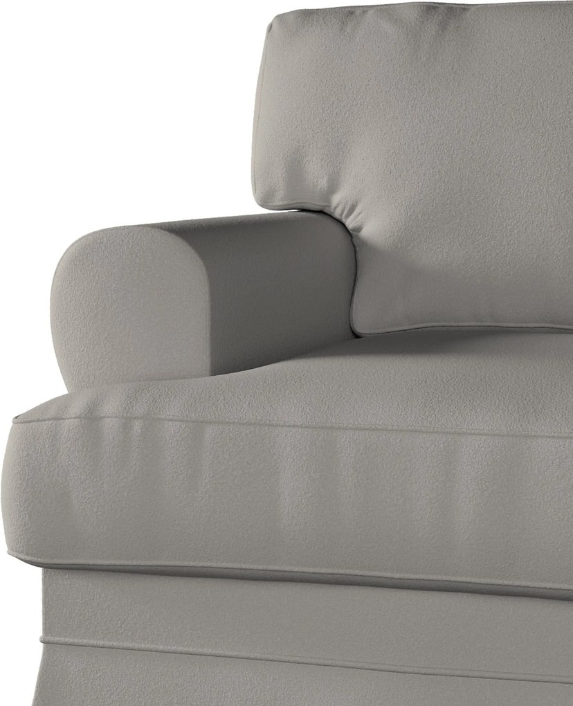 Potah na křeslo IKEA Ekeskog barva béžová látka pletený vzor