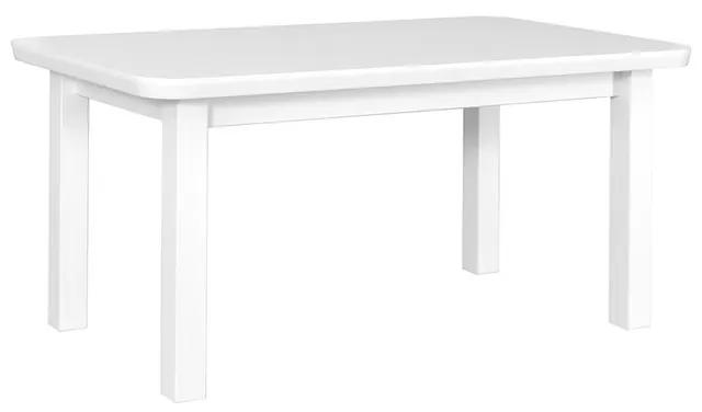 Rozkládací stůl Logan 90 x 160/200 V S, Barva dřeva: bílá