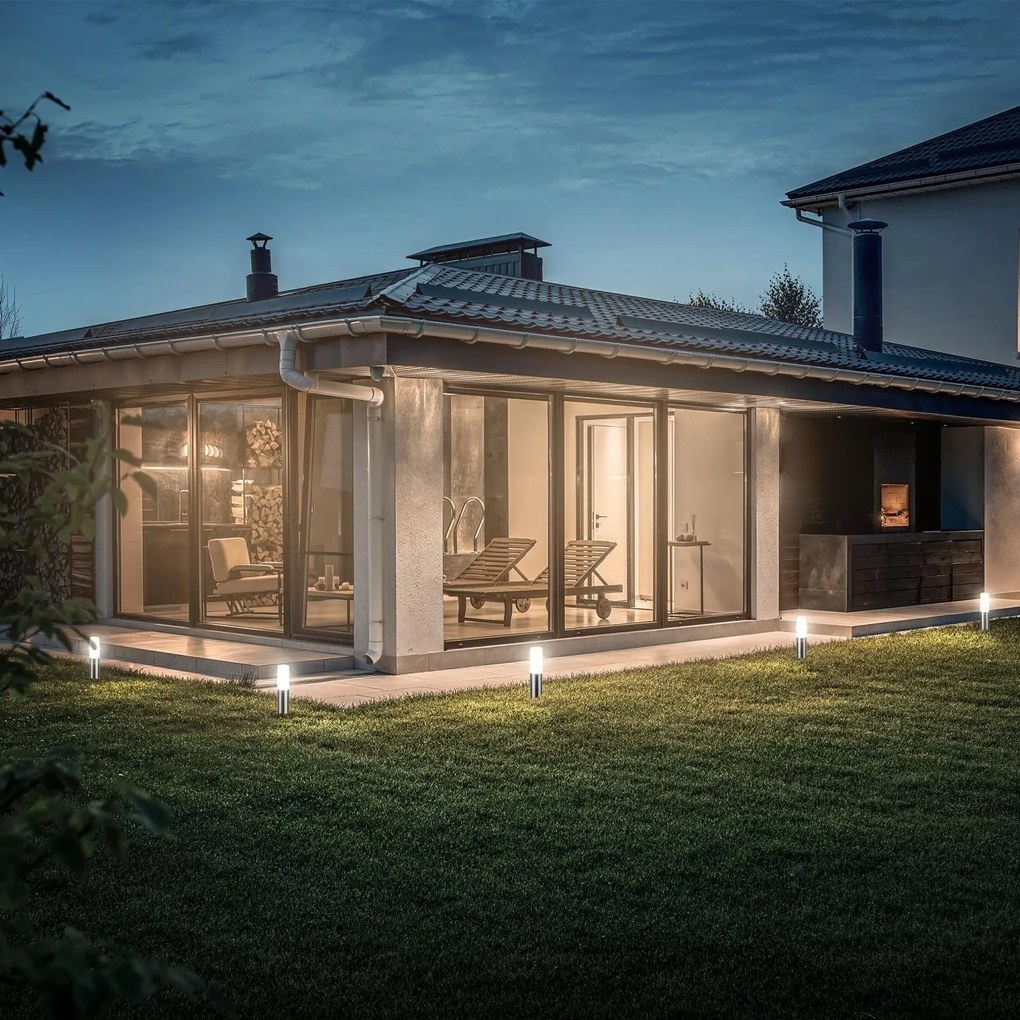 BRI 3926032 CONNECT TO SHINE prodlužovací sada Junca 3ks LED venkovních sloupkových svítidel, IP44 - BRILONER