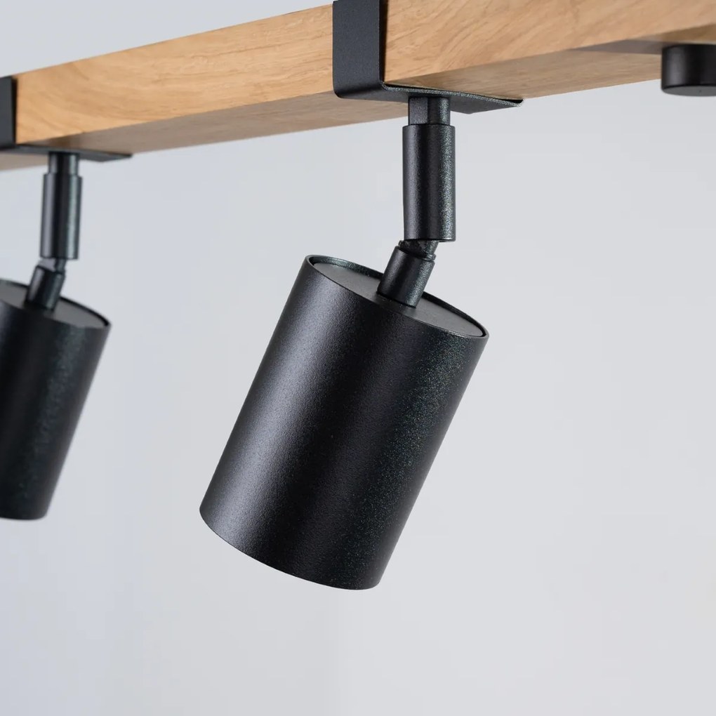 Sollux Lighting Stropní svítidlo FAGER 4L Černá