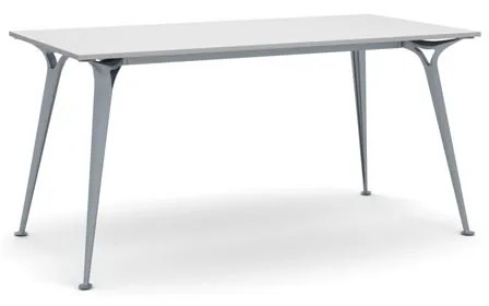 B2B Partner Jednací stůl ALFA 1600 x 800 mm, šedá
