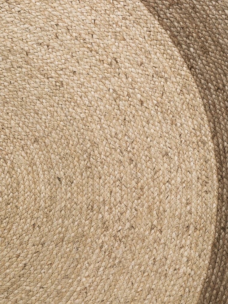 Hanse Home, Kusový koberec Looma 106224 Natur Ivory/Grey/Beige kruh, 100x100 (průměr) kruh, béžová, chodba / předsíň