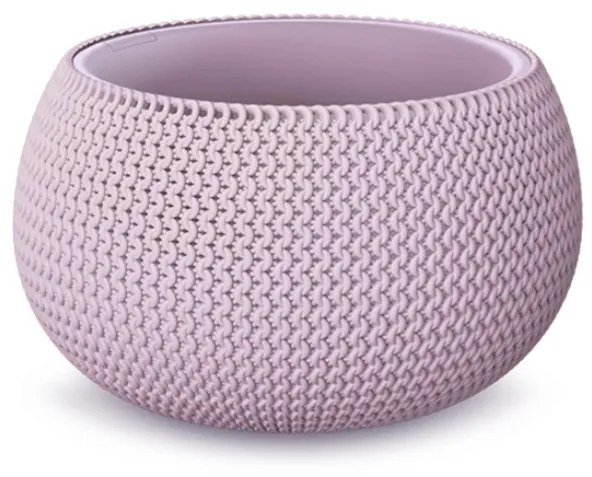 PROSPERPLAST Květináč - SPLOFY BOWL Průměr: 23,9 cm, Barva: broskvová