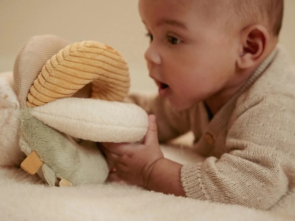 Little Dutch Míček textilní Newborn Naturals