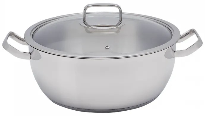 Lunasol - Wok Merkur se skleněným víkem 9,6 l (601203)