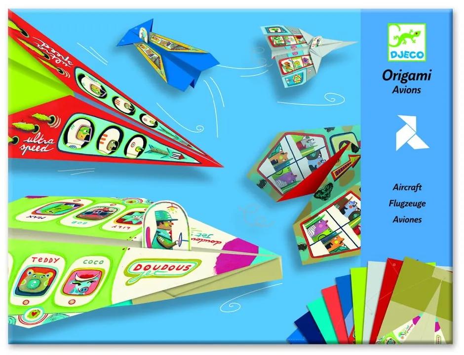 Dětská origami skládačka Djeco Letadla