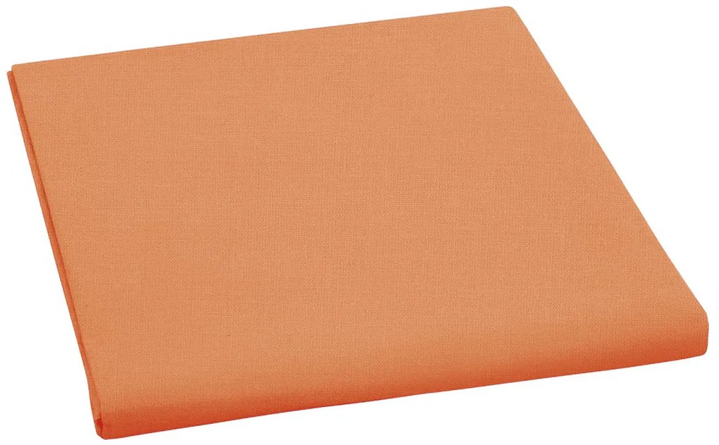 Bellatex bavlněné plátěné prostěradlo plachta 150x230cm, oranžové