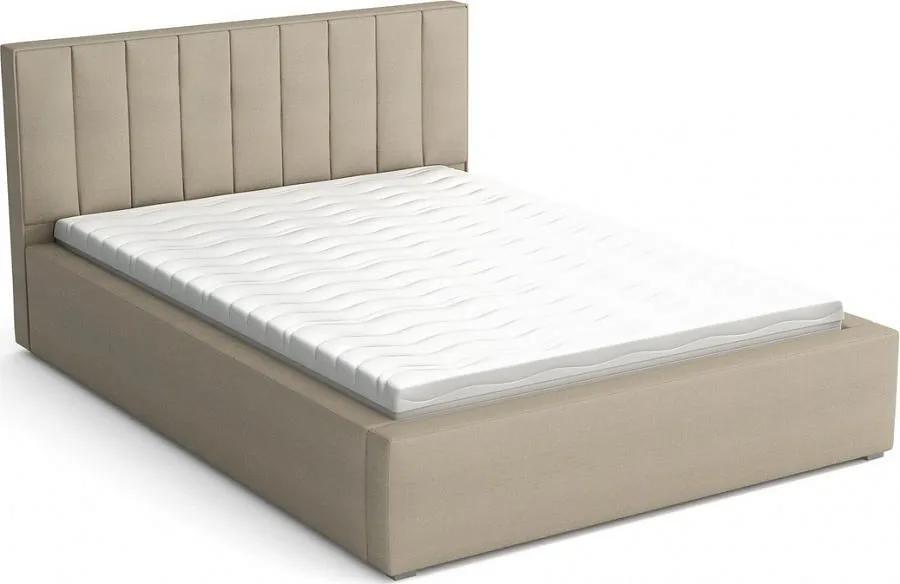Casarredo - Komfort nábytek Čalouněná postel LUCINI 140x200, výběr látek | potah: madryt 9354